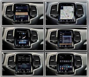 Grey Volvo XC90 2016 in Vilnius, with an engine capacity of 1.97 L and mileage of 245 thousand km for 20990 €, photo 26 on AUTOMOTO.COM.LV