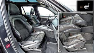 Grey Volvo XC90 2016 in Vilnius, with an engine capacity of 1.97 L and mileage of 245 thousand km for 20990 €, photo 30 on AUTOMOTO.COM.LV