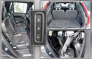 Grey Volvo XC90 2016 in Vilnius, with an engine capacity of 1.97 L and mileage of 245 thousand km for 20990 €, photo 37 on AUTOMOTO.COM.LV