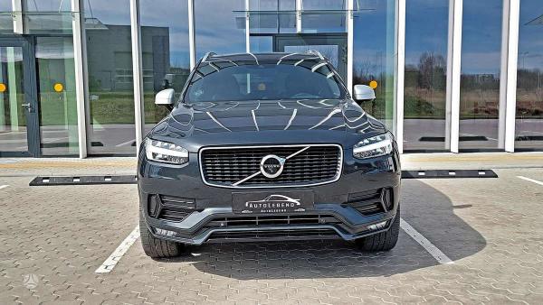 Grey Volvo XC90 2016 in Vilnius, with an engine capacity of 1.97 L and mileage of 245 thousand km for 20500 €, photo 5 on AUTOMOTO.COM.LV
