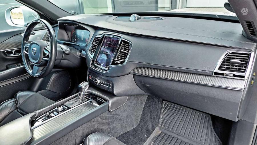 Pelēks Volvo XC90 2016 Viļņa, ar dzinēja tilpumu 1.97 L un nobraukumu 245 tūkst. km par 20500 €, foto 23 vietnē AUTOMOTO.COM.LV