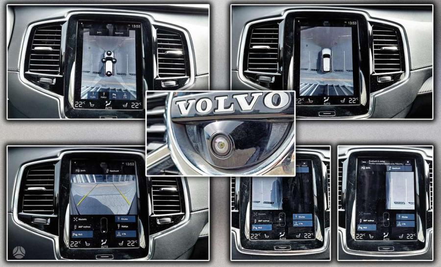 Pelēks Volvo XC90 2016 Viļņa, ar dzinēja tilpumu 1.97 L un nobraukumu 245 tūkst. km par 20500 €, foto 39 vietnē AUTOMOTO.COM.LV