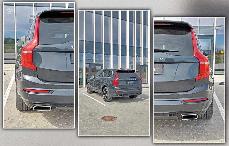 Pelēks Volvo XC90 2016 Viļņa, ar dzinēja tilpumu 1.97 L un nobraukumu 245 tūkst. km par 20500 €, foto 42 vietnē AUTOMOTO.COM.LV
