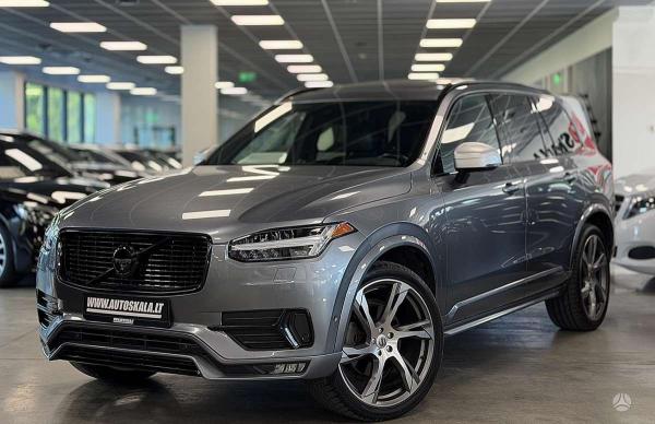 Grey Volvo XC90 2016 in Klaipeda, with an engine capacity of 1.97 L and mileage of 197 thousand km for 21450 €, photo 1 on AUTOMOTO.COM.LV