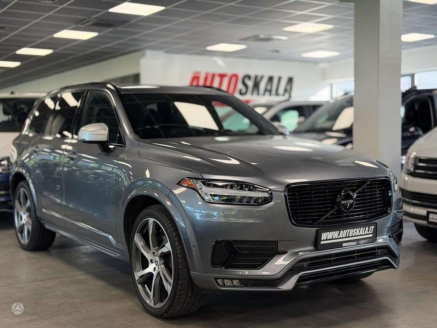 Pelēks Volvo XC90 2016 Klaipėda, ar dzinēja tilpumu 1.97 L un nobraukumu 197 tūkst. km par 21450 €, foto 3 vietnē AUTOMOTO.COM.LV