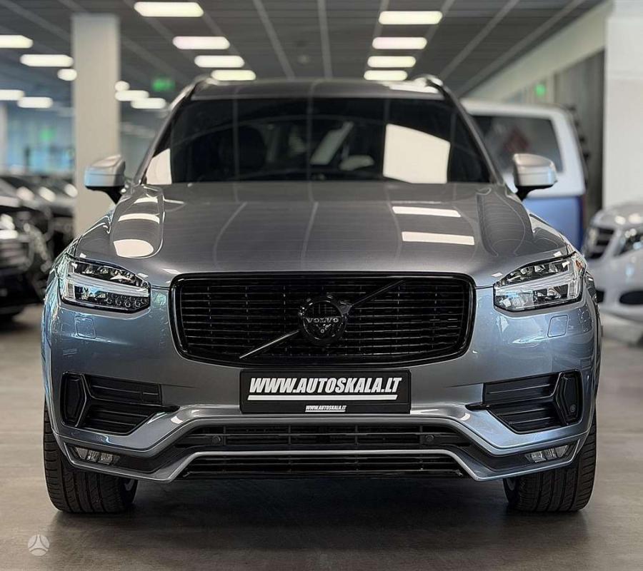 Pelēks Volvo XC90 2016 Klaipėda, ar dzinēja tilpumu 1.97 L un nobraukumu 197 tūkst. km par 21450 €, foto 4 vietnē AUTOMOTO.COM.LV