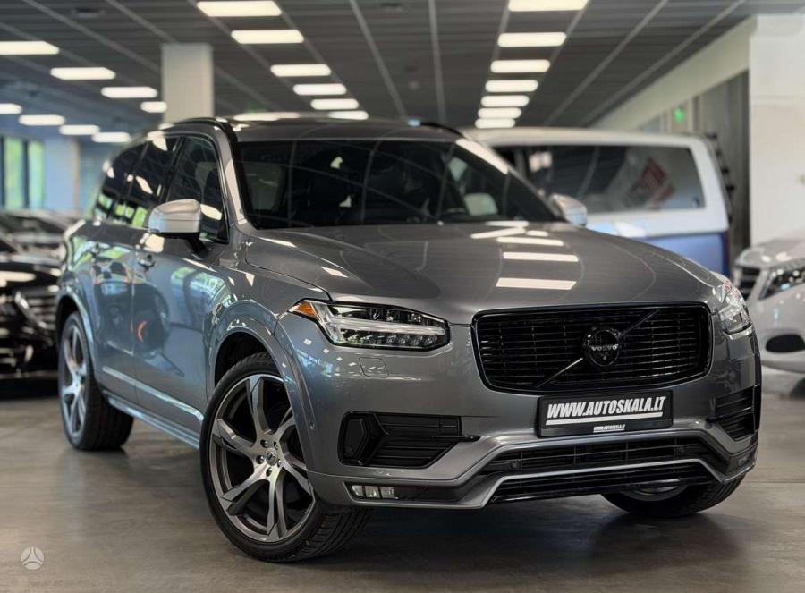 Pelēks Volvo XC90 2016 Klaipėda, ar dzinēja tilpumu 1.97 L un nobraukumu 197 tūkst. km par 21450 €, foto 14 vietnē AUTOMOTO.COM.LV