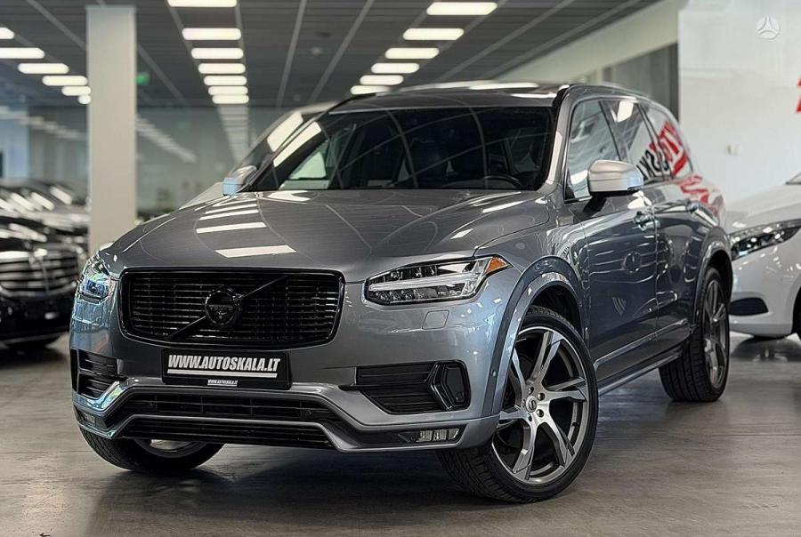 Pelēks Volvo XC90 2016 Klaipėda, ar dzinēja tilpumu 1.97 L un nobraukumu 197 tūkst. km par 21450 €, foto 15 vietnē AUTOMOTO.COM.LV
