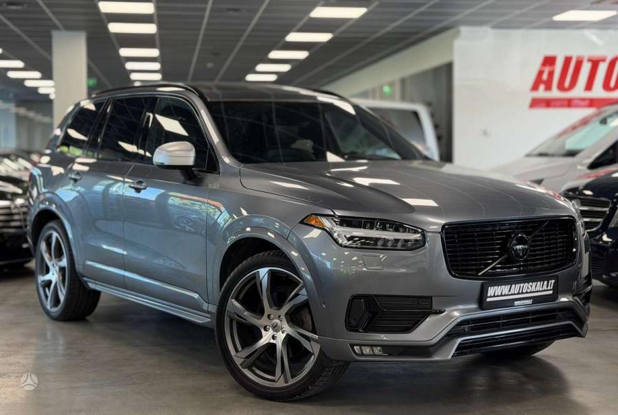 Pelēks Volvo XC90 2016 Klaipėda, ar dzinēja tilpumu 1.97 L un nobraukumu 197 tūkst. km par 21450 €, foto 17 vietnē AUTOMOTO.COM.LV