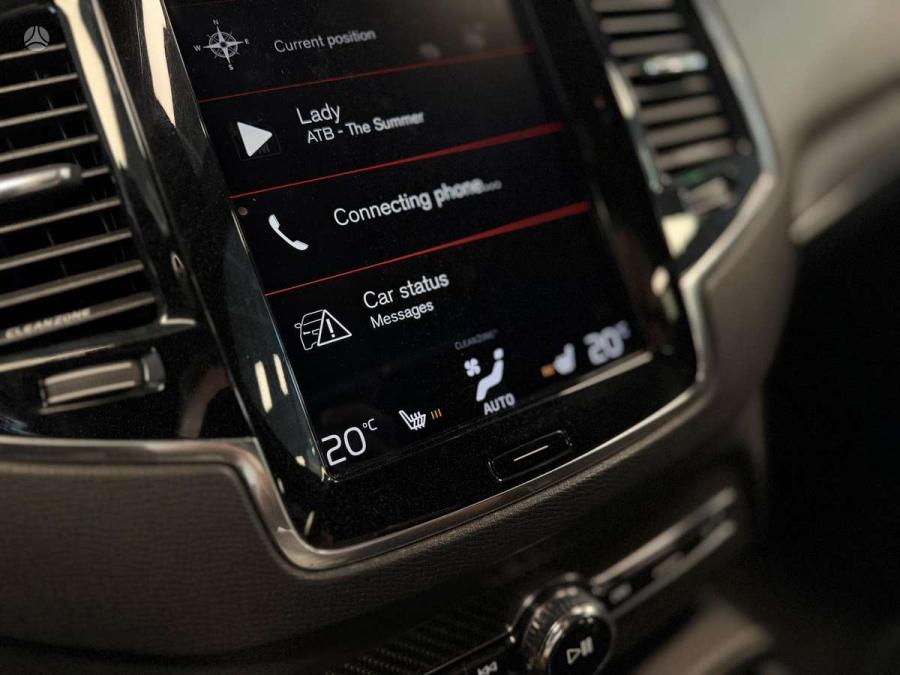Pelēks Volvo XC90 2016 Klaipėda, ar dzinēja tilpumu 1.97 L un nobraukumu 197 tūkst. km par 21450 €, foto 28 vietnē AUTOMOTO.COM.LV
