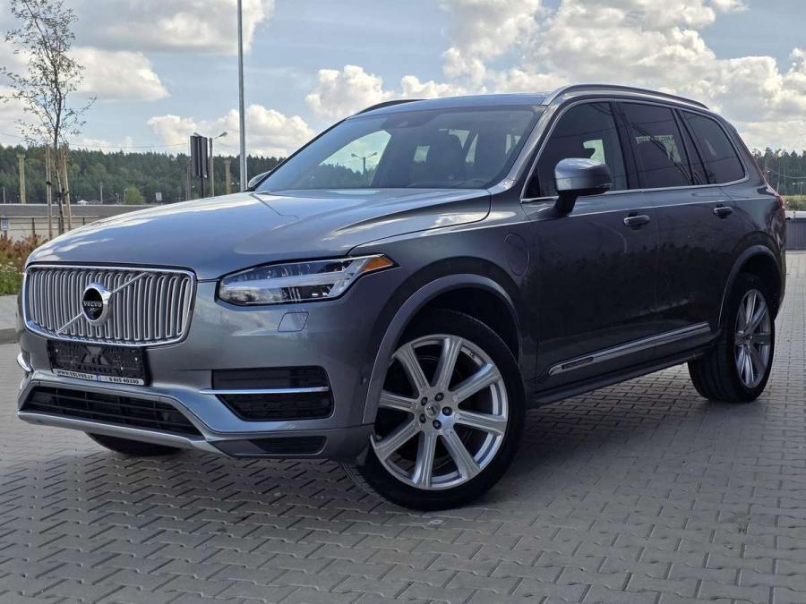 Pelēks Volvo XC90 2016 Viļņa, ar dzinēja tilpumu 1.97 L un nobraukumu 158 tūkst. km par 22500 €, foto 1 vietnē AUTOMOTO.COM.LV