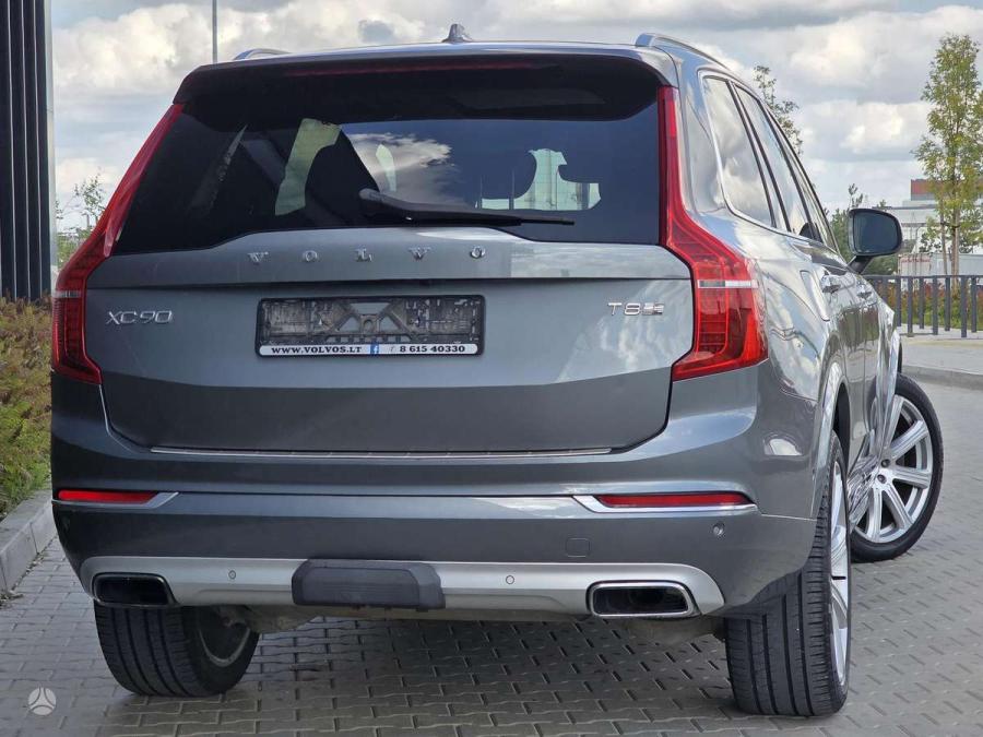 Pelēks Volvo XC90 2016 Viļņa, ar dzinēja tilpumu 1.97 L un nobraukumu 158 tūkst. km par 22500 €, foto 7 vietnē AUTOMOTO.COM.LV