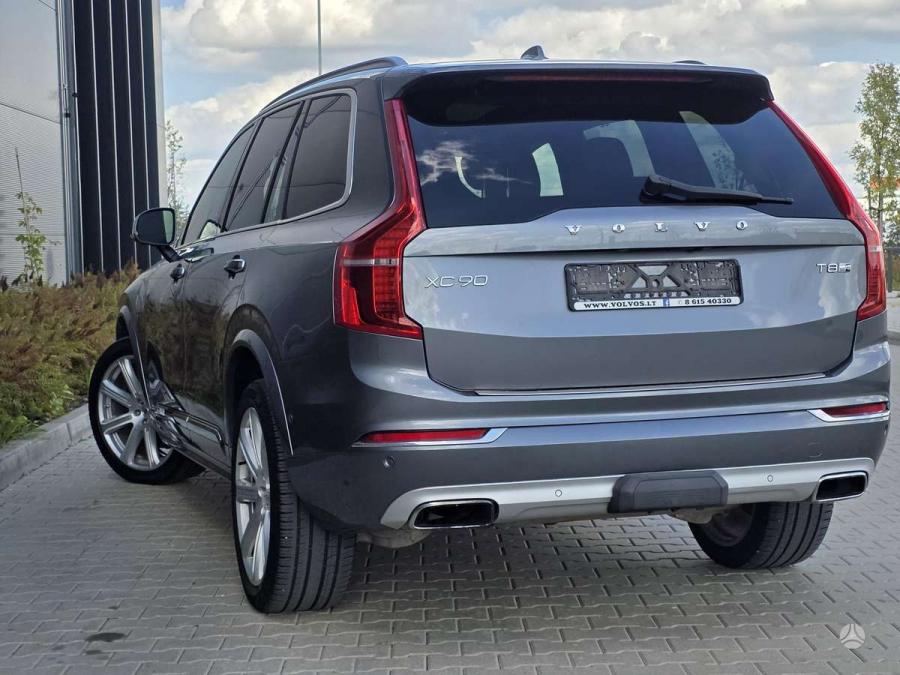 Pelēks Volvo XC90 2016 Viļņa, ar dzinēja tilpumu 1.97 L un nobraukumu 158 tūkst. km par 22500 €, foto 8 vietnē AUTOMOTO.COM.LV