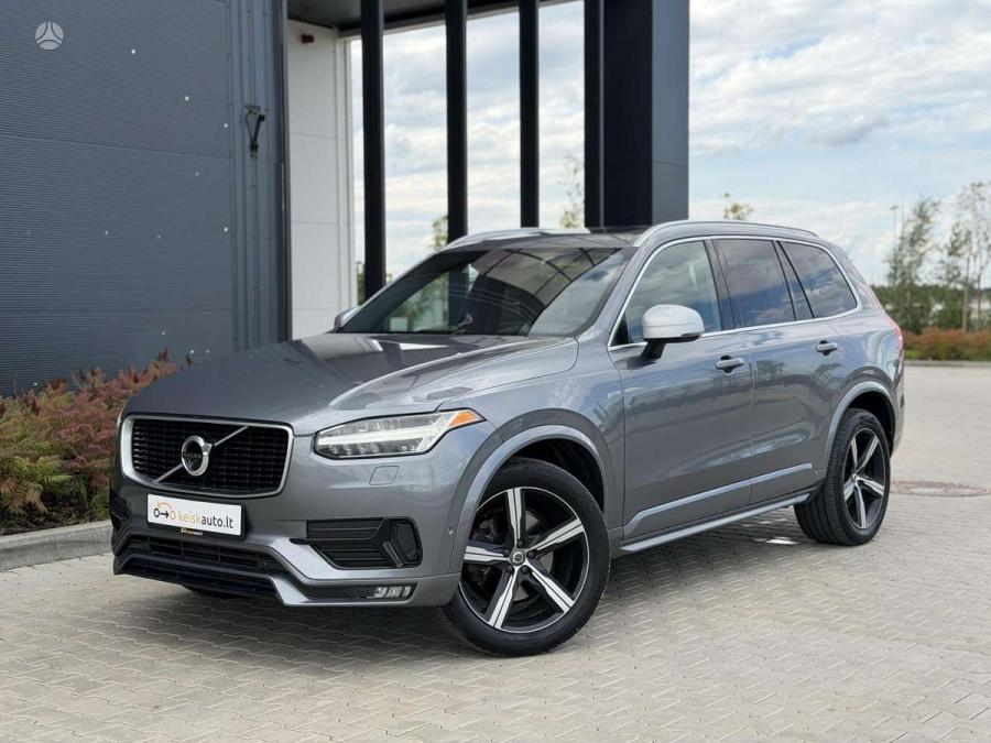 Pelēks Volvo XC90 2016 Viļņa, ar dzinēja tilpumu 1.97 L un nobraukumu 150 tūkst. km par 20800 €, foto 1 vietnē AUTOMOTO.COM.LV