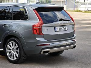 Grey Volvo XC90 2016 in Vilnius, with an engine capacity of 1.97 L and mileage of 172 thousand km for 18800 €, photo 7 on AUTOMOTO.COM.LV