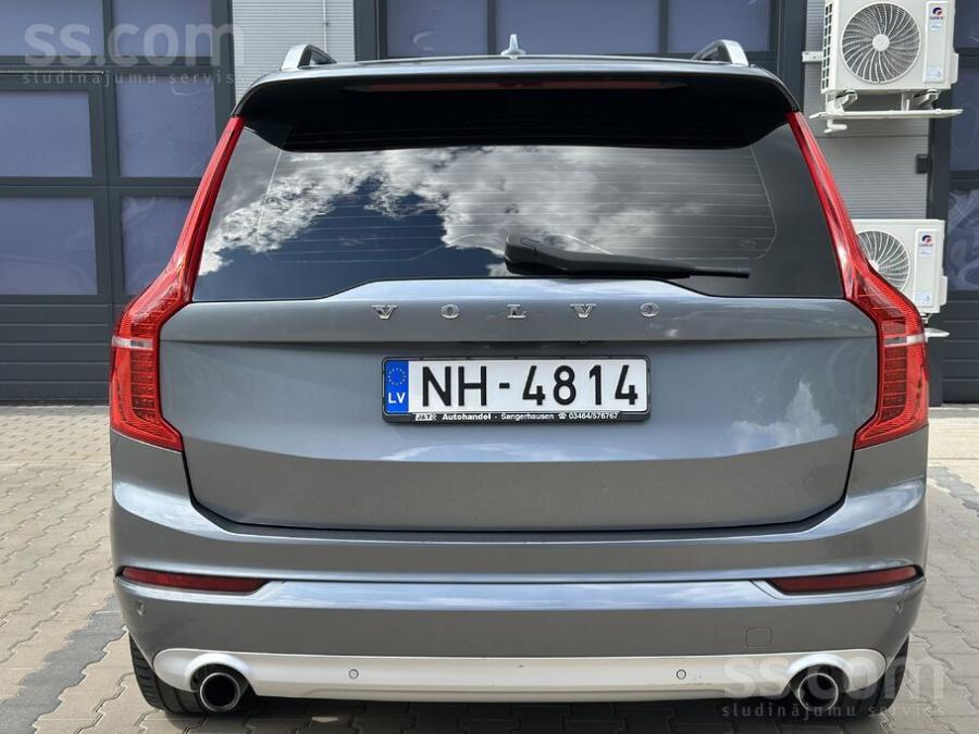 Grey Volvo XC90 2016 in Riga, with an engine capacity of 2.00 L and mileage of 177 thousand km for 20000 €, photo 3 on AUTOMOTO.COM.LV