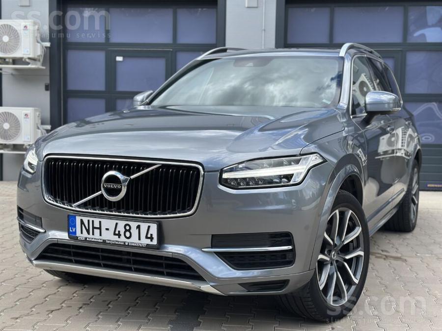 Grey Volvo XC90 2016 in Riga, with an engine capacity of 2.00 L and mileage of 177 thousand km for 20000 €, photo 14 on AUTOMOTO.COM.LV