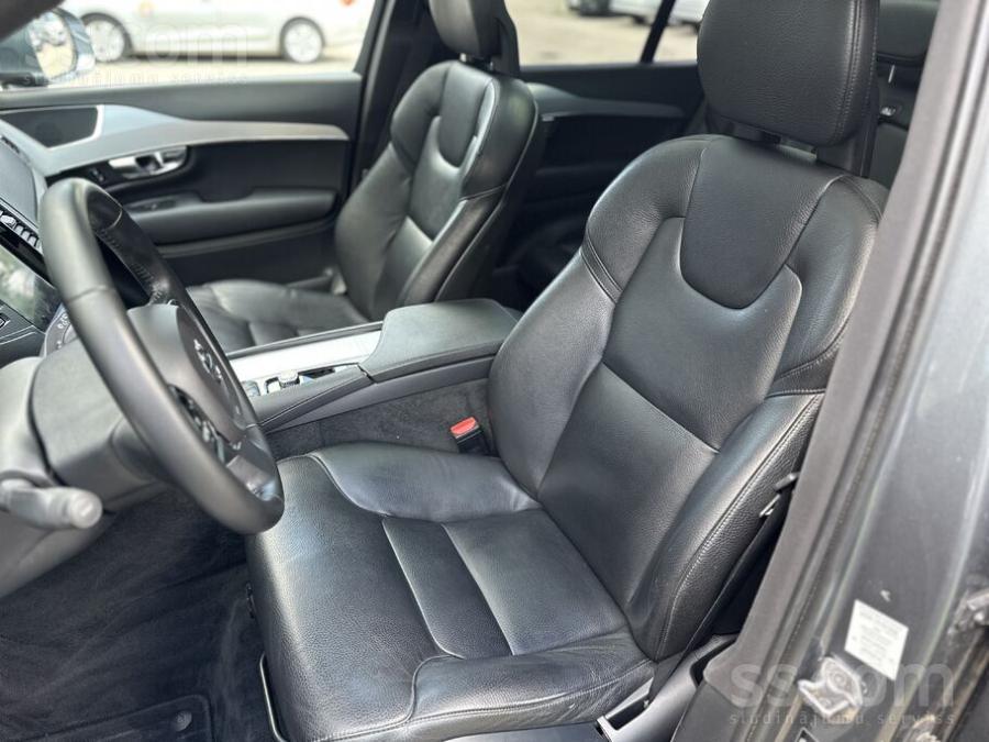 Grey Volvo XC90 2016 in Riga, with an engine capacity of 2.00 L and mileage of 177 thousand km for 20000 €, photo 17 on AUTOMOTO.COM.LV