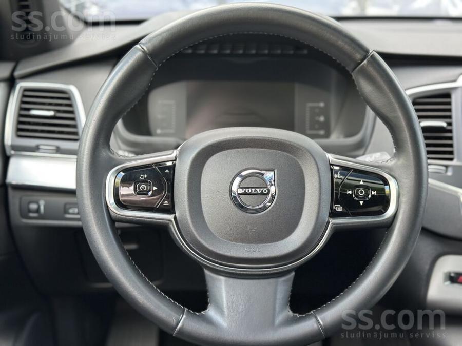 Grey Volvo XC90 2016 in Riga, with an engine capacity of 2.00 L and mileage of 177 thousand km for 20000 €, photo 23 on AUTOMOTO.COM.LV