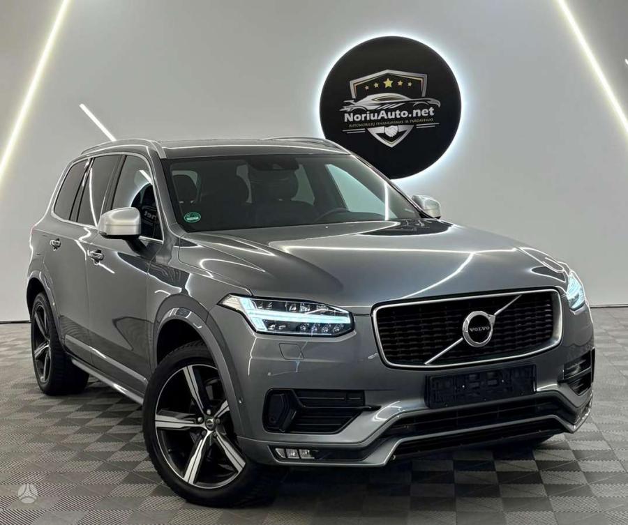 Pelēks Volvo XC90 2016 Marijampole, ar dzinēja tilpumu 1.97 L un nobraukumu 236 tūkst. km par 19950 €, foto 1 vietnē AUTOMOTO.COM.LV