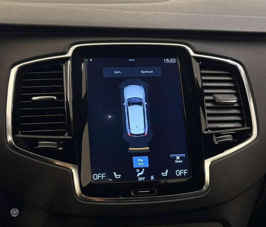 Pelēks Volvo XC90 2016 Marijampole, ar dzinēja tilpumu 1.97 L un nobraukumu 236 tūkst. km par 19950 €, foto 31 vietnē AUTOMOTO.COM.LV