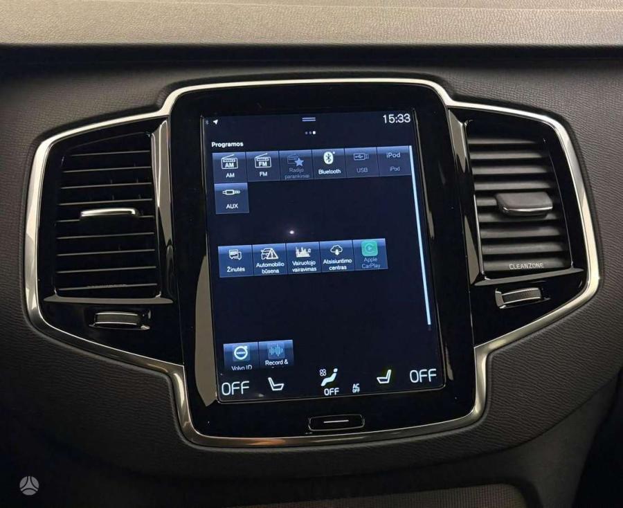 Pelēks Volvo XC90 2016 Marijampole, ar dzinēja tilpumu 1.97 L un nobraukumu 236 tūkst. km par 19950 €, foto 35 vietnē AUTOMOTO.COM.LV