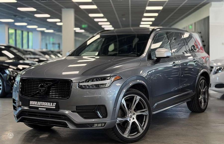 Pelēks Volvo XC90 2016 Klaipėda, ar dzinēja tilpumu 1.97 L un nobraukumu 197 tūkst. km par 20500 €, foto 10 vietnē AUTOMOTO.COM.LV