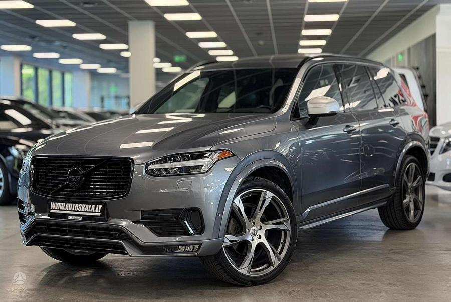 Pelēks Volvo XC90 2016 Klaipėda, ar dzinēja tilpumu 1.97 L un nobraukumu 197 tūkst. km par 20500 €, foto 14 vietnē AUTOMOTO.COM.LV
