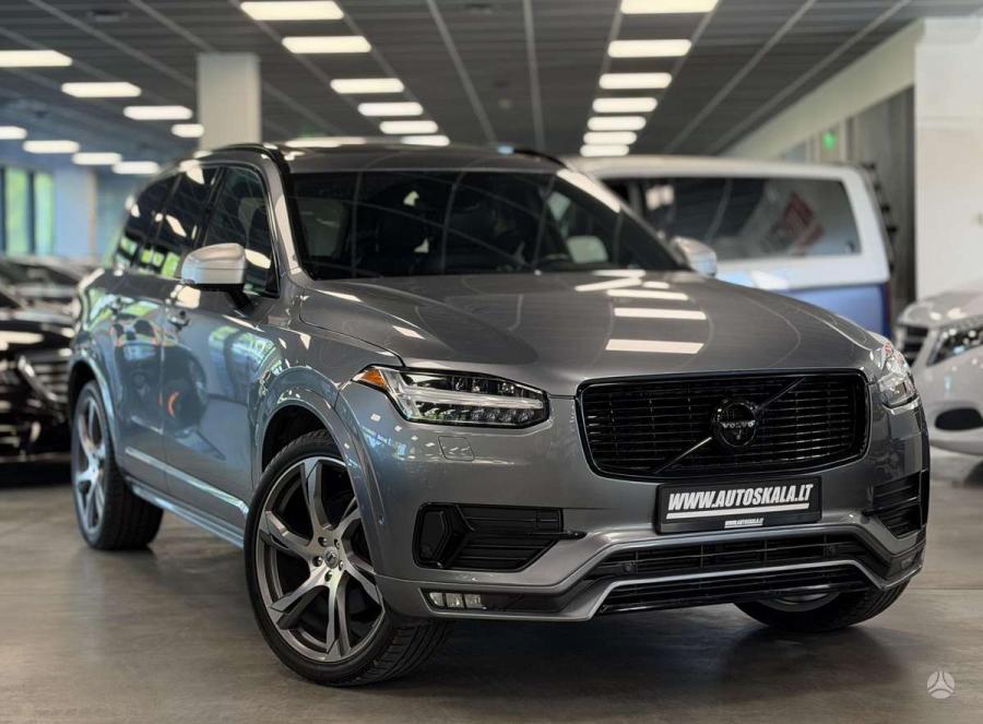 Pelēks Volvo XC90 2016 Klaipėda, ar dzinēja tilpumu 1.97 L un nobraukumu 197 tūkst. km par 20500 €, foto 28 vietnē AUTOMOTO.COM.LV