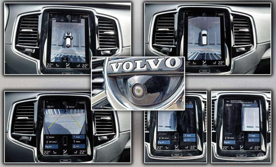 Grey Volvo XC90 2016 in Vilnius, with an engine capacity of 1.97 L and mileage of 245 thousand km for 20990 €, photo 41 on AUTOMOTO.COM.LV