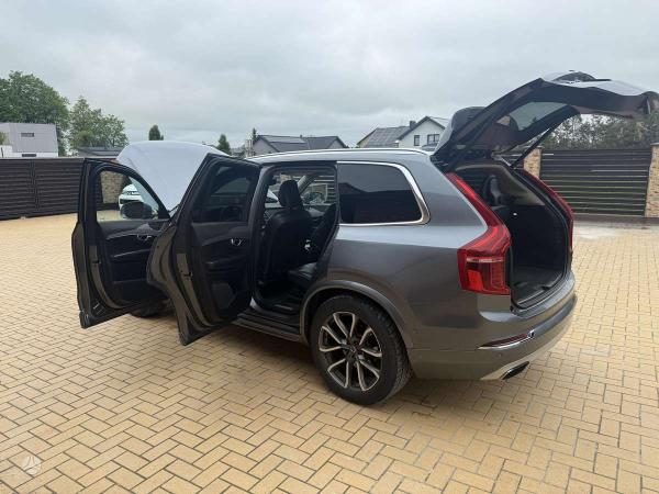 Grey Volvo XC90 2016 in Marijampole, with an engine capacity of 2.00 L and mileage of 309 thousand km for 16495 €, photo 10 on AUTOMOTO.COM.LV