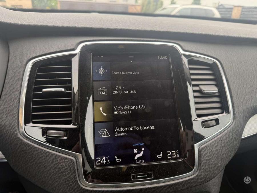Pelēks Volvo XC90 2016 Marijampole, ar dzinēja tilpumu 2.00 L un nobraukumu 309 tūkst. km par 16495 €, foto 17 vietnē AUTOMOTO.COM.LV