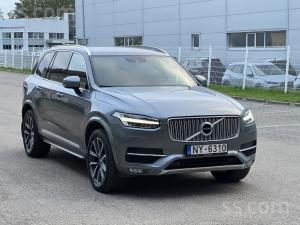 Grey Volvo XC90 2016 in Riga, with an engine capacity of 2.00 L and mileage of 289 thousand km for 16490 €, photo 5 on AUTOMOTO.COM.LV