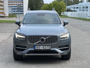 Grey Volvo XC90 2016 in Riga, with an engine capacity of 2.00 L and mileage of 289 thousand km for 16490 €, photo 26 on AUTOMOTO.COM.LV