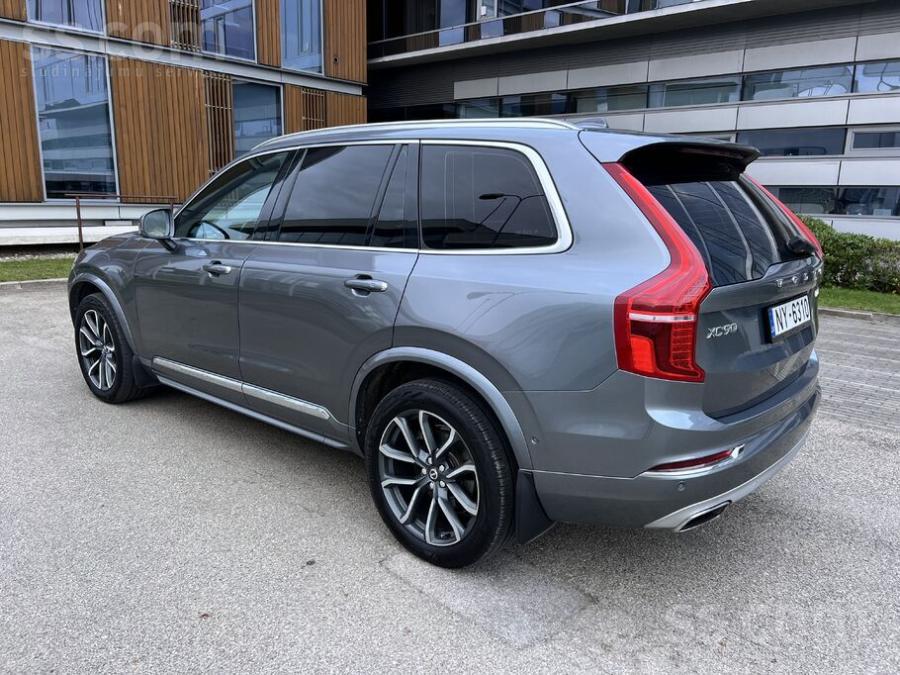 Grey Volvo XC90 2016 in Riga, with an engine capacity of 2.00 L and mileage of 289 thousand km for 16490 €, photo 34 on AUTOMOTO.COM.LV