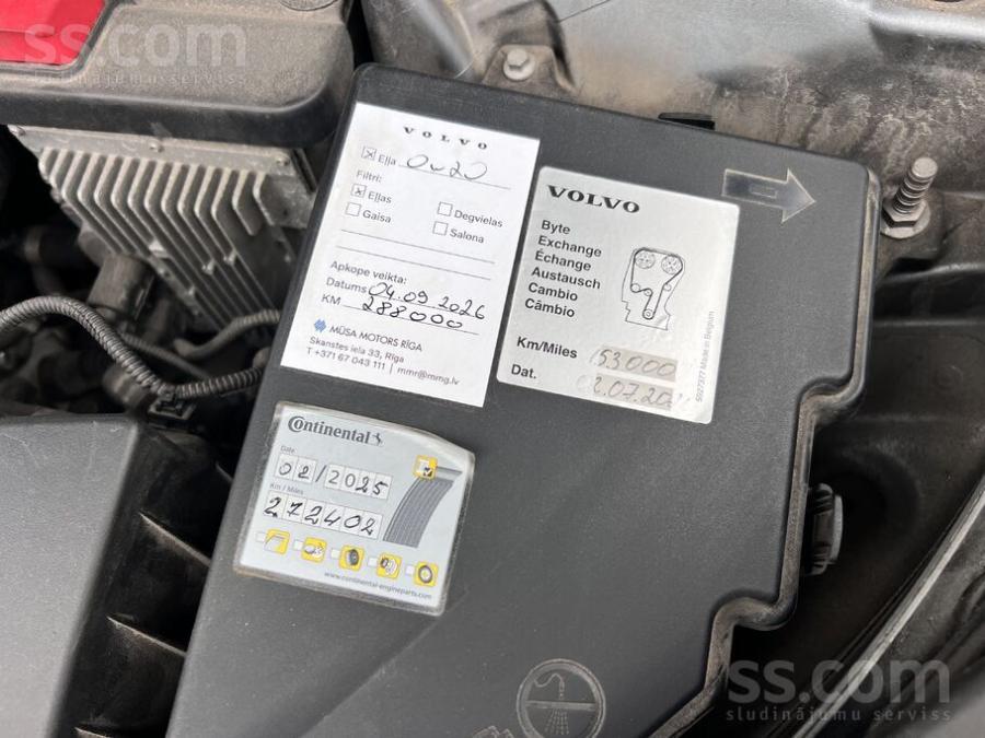 Grey Volvo XC90 2016 in Riga, with an engine capacity of 2.00 L and mileage of 289 thousand km for 16490 €, photo 44 on AUTOMOTO.COM.LV