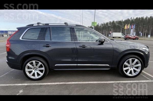 Серый Вольво ХС90 2016 в Рига, объемом двигателя 2.00 л и пробегом 272 тыс. км за 17700 €, фото 1 на AUTOMOTO.COM.LV