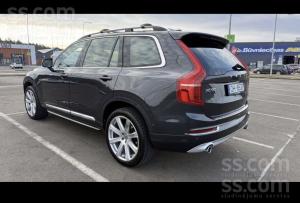 Grey Volvo XC90 2016 in Riga, with an engine capacity of 2.00 L and mileage of 272 thousand km for 17700 €, photo 4 on AUTOMOTO.COM.LV