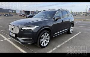 Grey Volvo XC90 2016 in Riga, with an engine capacity of 2.00 L and mileage of 272 thousand km for 17700 €, photo 5 on AUTOMOTO.COM.LV