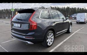 Grey Volvo XC90 2016 in Riga, with an engine capacity of 2.00 L and mileage of 272 thousand km for 17700 €, photo 7 on AUTOMOTO.COM.LV
