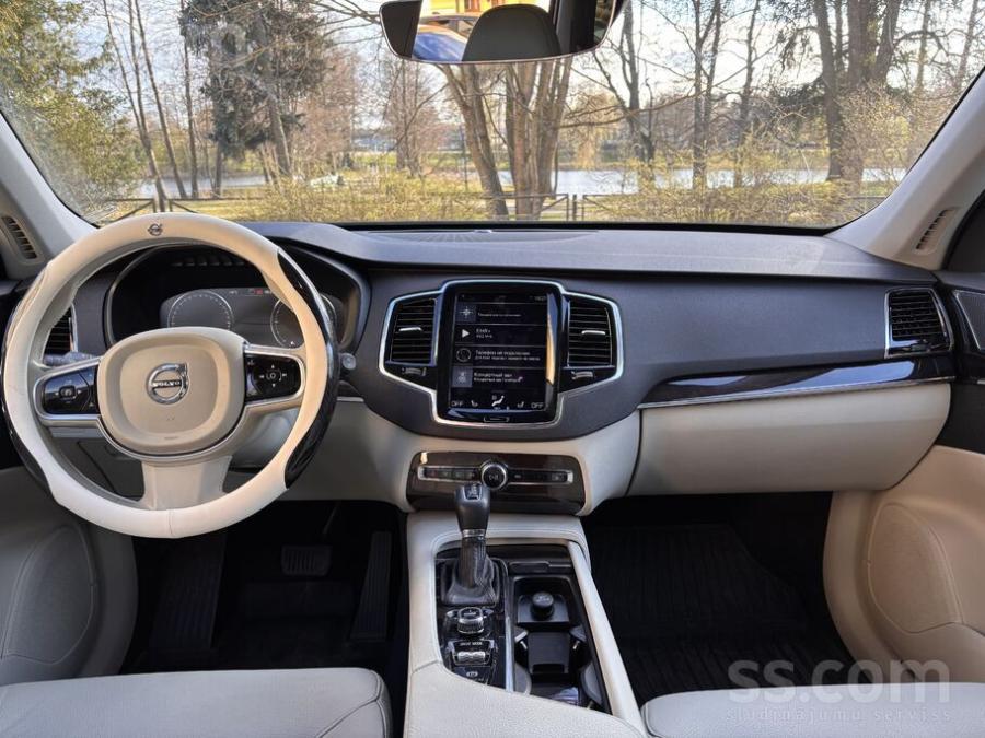 Grey Volvo XC90 2016 in Riga, with an engine capacity of 2.00 L and mileage of 272 thousand km for 17700 €, photo 30 on AUTOMOTO.COM.LV