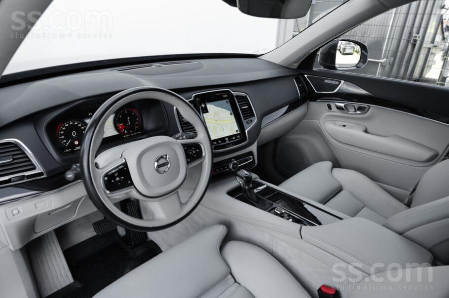 Pelēks Volvo XC90 2017 Rīga, ar dzinēja tilpumu 2.00 L un nobraukumu 138 tūkst. km par 22900 €, foto 33 vietnē AUTOMOTO.COM.LV