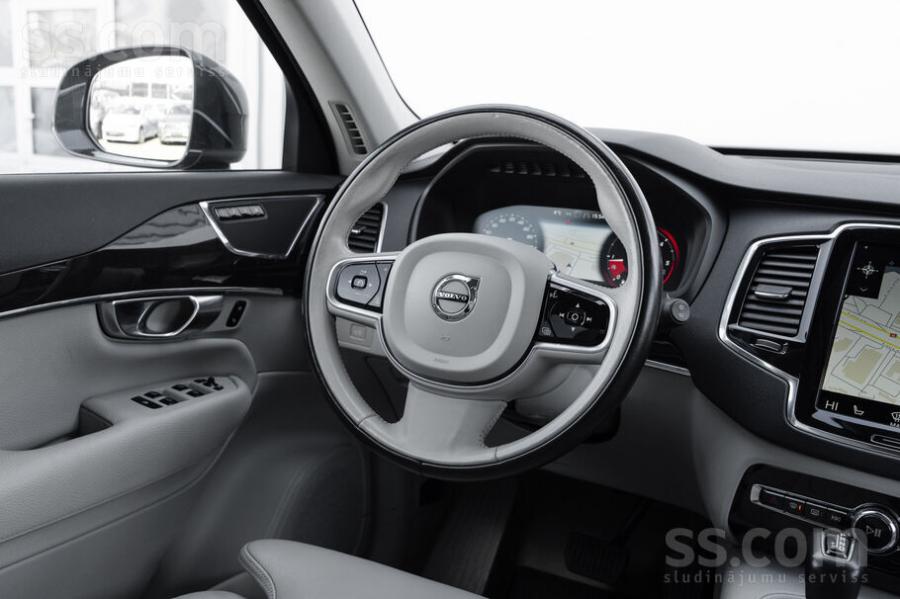 Pelēks Volvo XC90 2017 Rīga, ar dzinēja tilpumu 2.00 L un nobraukumu 138 tūkst. km par 22900 €, foto 34 vietnē AUTOMOTO.COM.LV