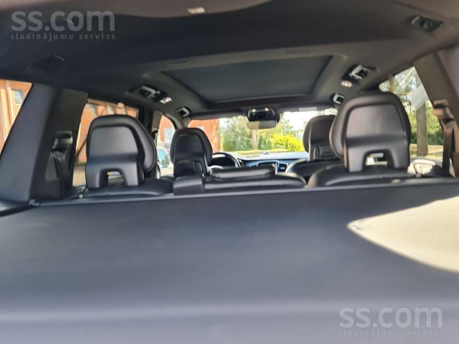 Grey Volvo XC90 2017 in Cesis, with an engine capacity of 2.00 L and mileage of 281 thousand km for 19900 €, photo 14 on AUTOMOTO.COM.LV