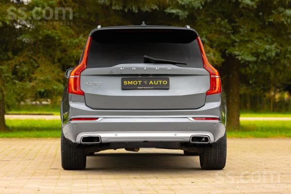 Grey Volvo XC90 2017 in Jelgava, with an engine capacity of 2.00 L and mileage of 0 thousand km for 28500 €, photo 6 on AUTOMOTO.COM.LV
