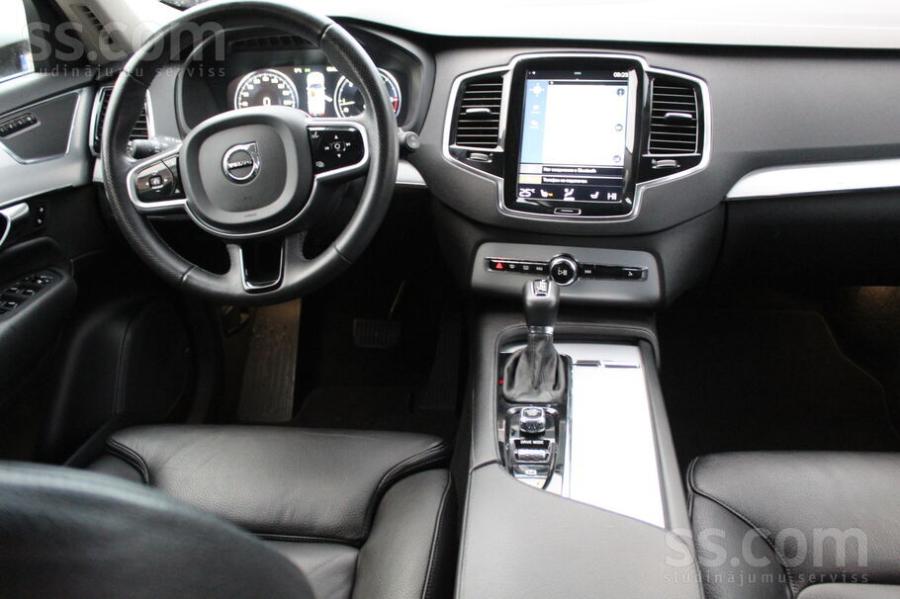 Pelēks Volvo XC90 2017 Liepāja, ar dzinēja tilpumu 2.00 L un nobraukumu 221 tūkst. km par 21200 €, foto 13 vietnē AUTOMOTO.COM.LV