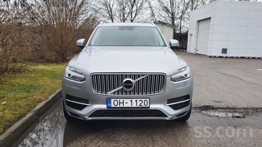 Grey Volvo XC90 2017 in Riga, with an engine capacity of 2.00 L and mileage of 0 thousand km for 22000 €, photo 2 on AUTOMOTO.COM.LV