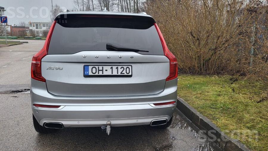 Grey Volvo XC90 2017 in Riga, with an engine capacity of 2.00 L and mileage of 0 thousand km for 22000 €, photo 26 on AUTOMOTO.COM.LV