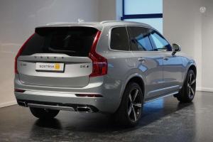 Grey Volvo XC90 2017 in Vilnius, with an engine capacity of 1.97 L and mileage of 239 thousand km for 24900 €, photo 3 on AUTOMOTO.COM.LV