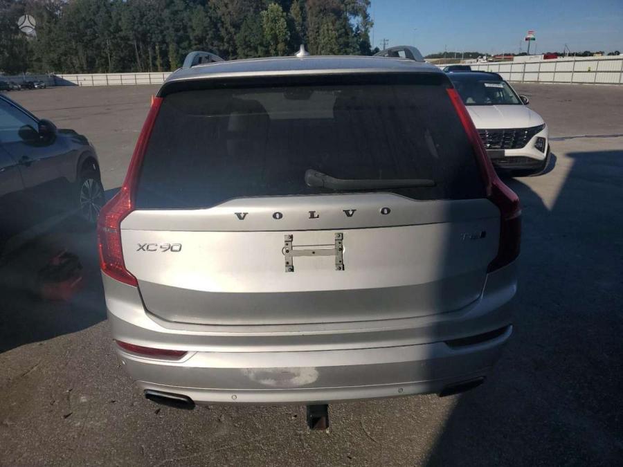 Grey Volvo XC90 2017 in Telschi, with an engine capacity of 1.97 L and mileage of 244 thousand km for 12500 €, photo 6 on AUTOMOTO.COM.LV